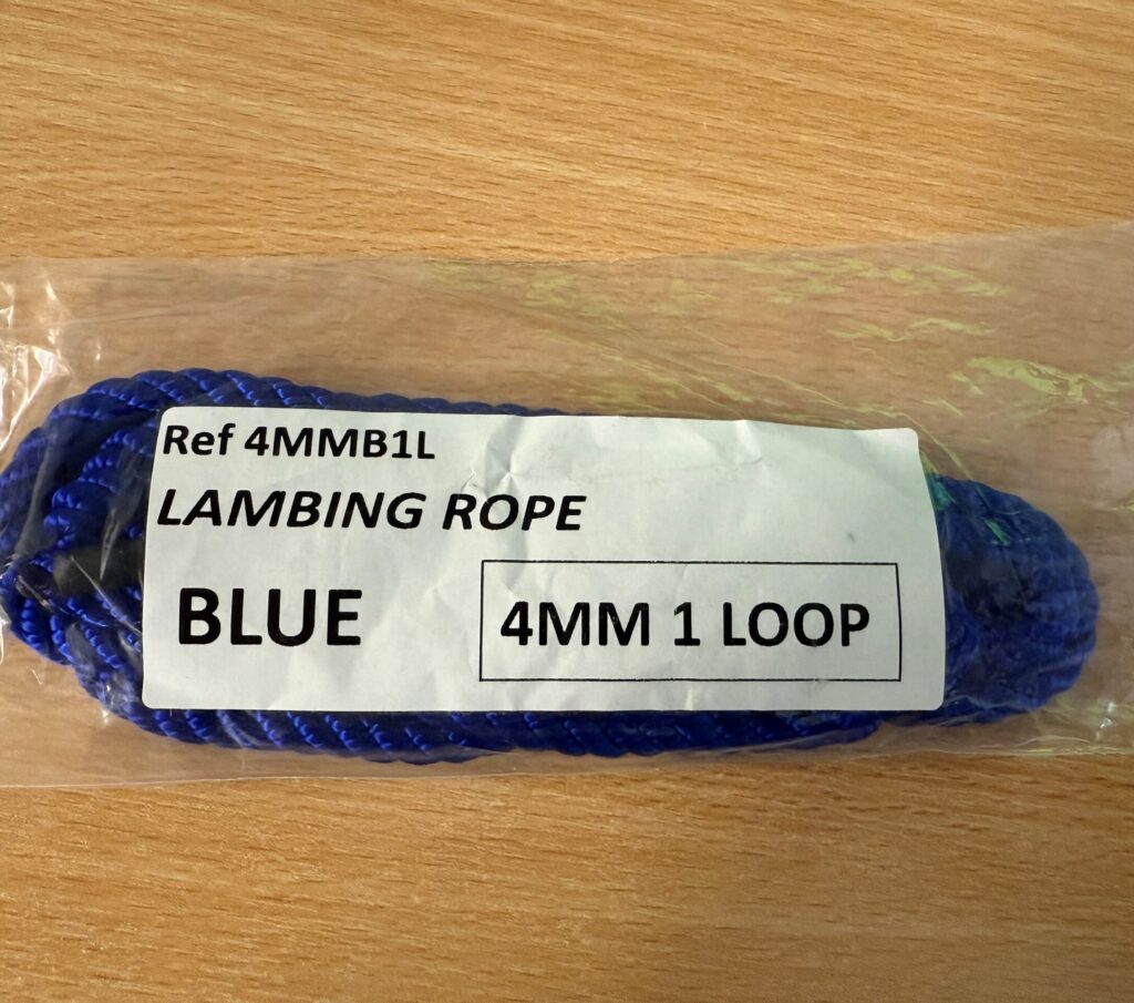 Lambing Rope - Single Loop - Alnorthumbria Farm Vets