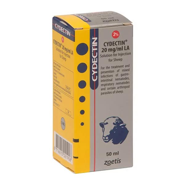 Cydectin 2% LA Injection for sheep - Moxidectin