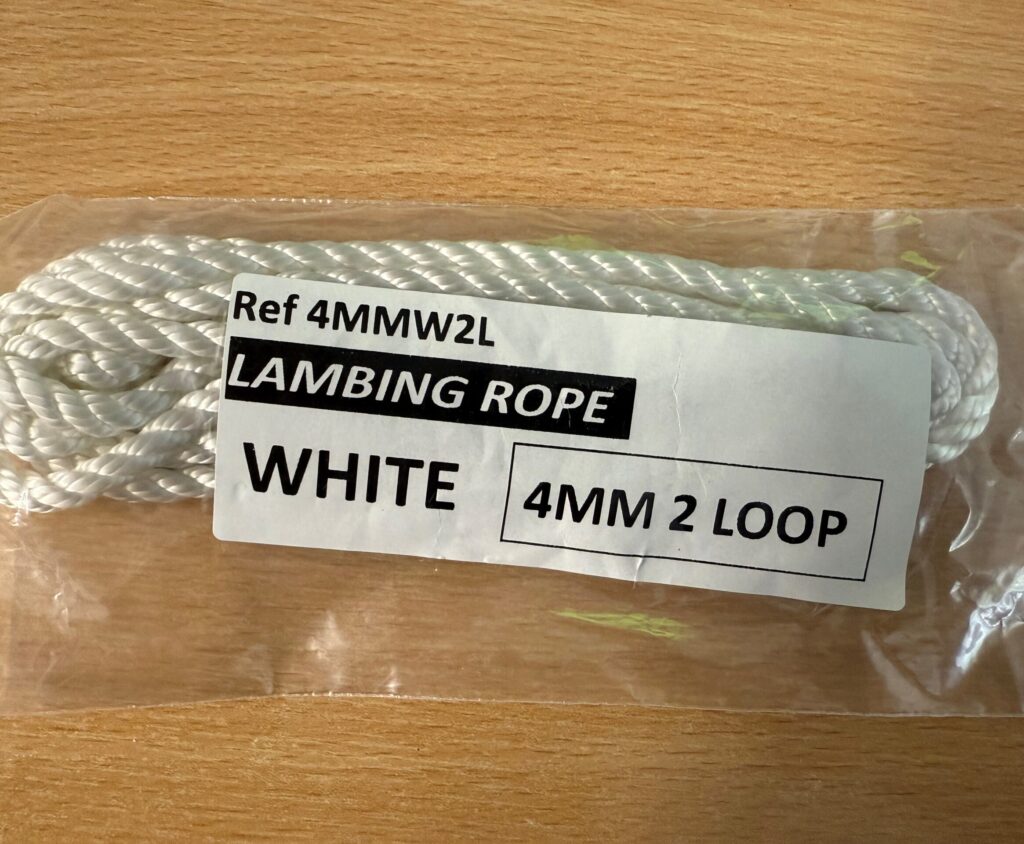 Lambing Rope - 2 Loop Alnorthumbria Farm Vets